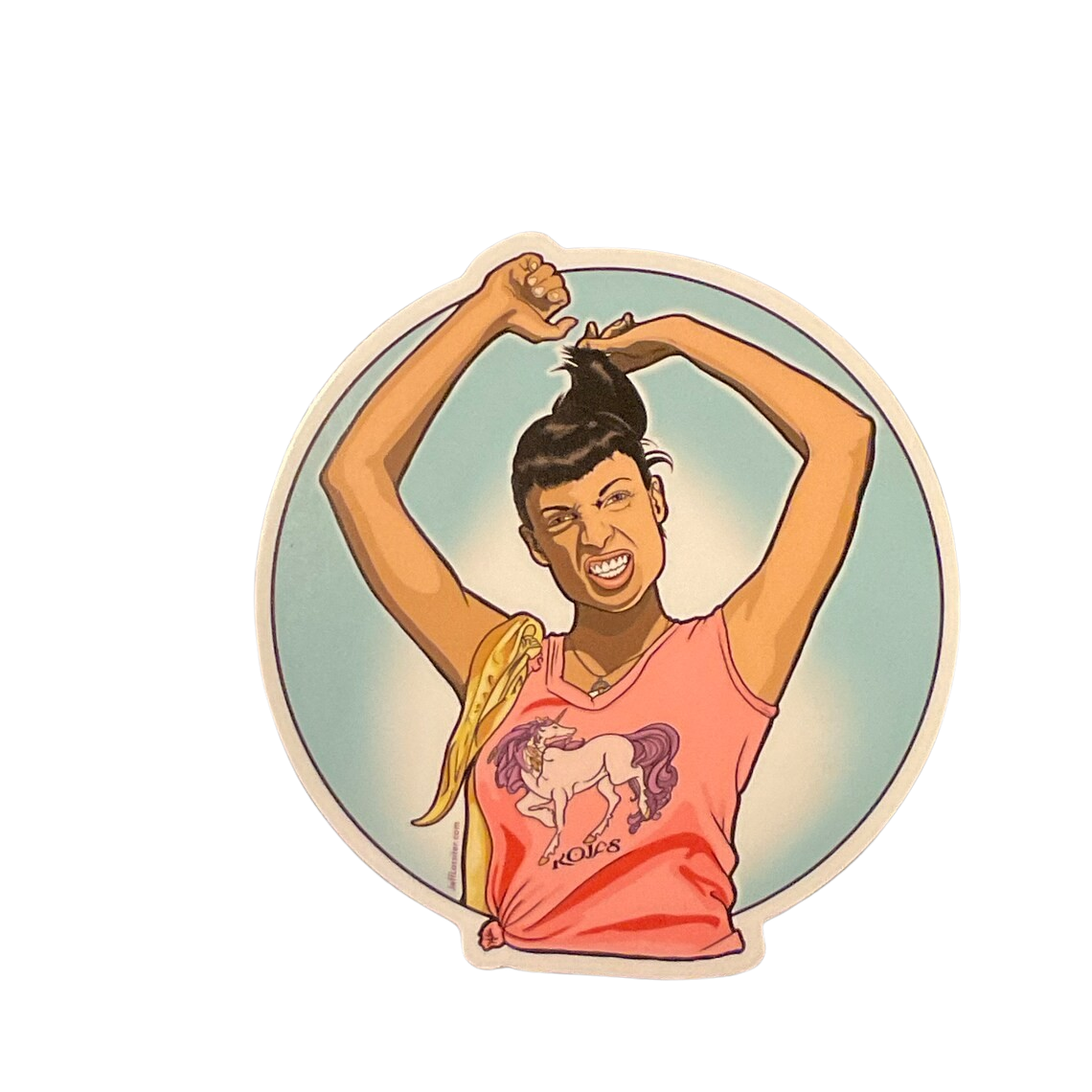 Jeff Lassiter Abernathy Death Proof Vinyl Sticker – Shopabernathys