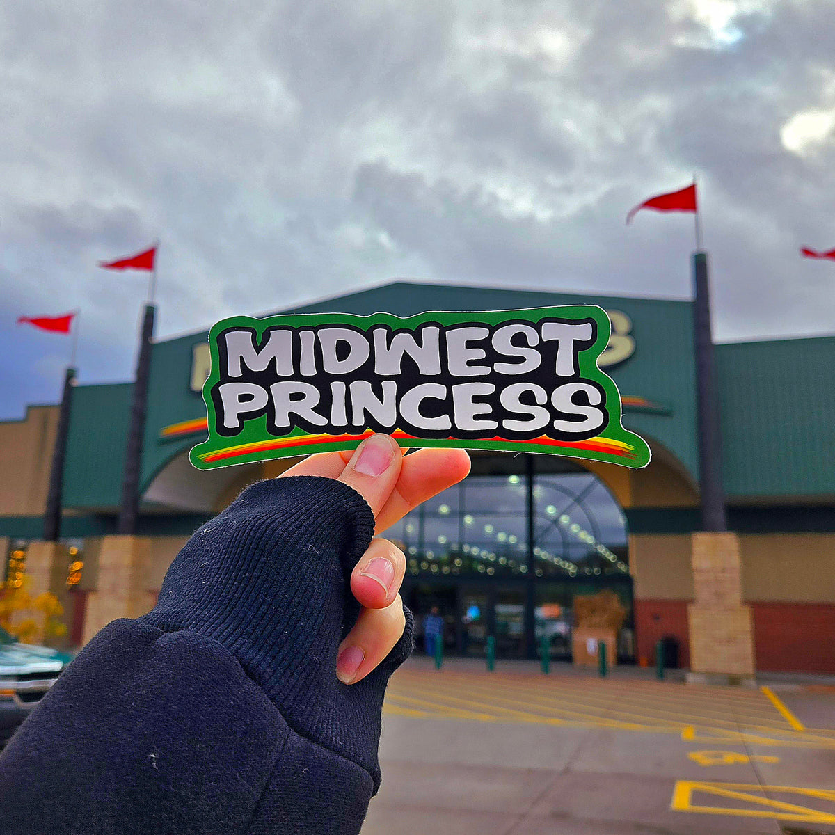 Unforgiven Midwest Princess Sticker – Shopabernathys