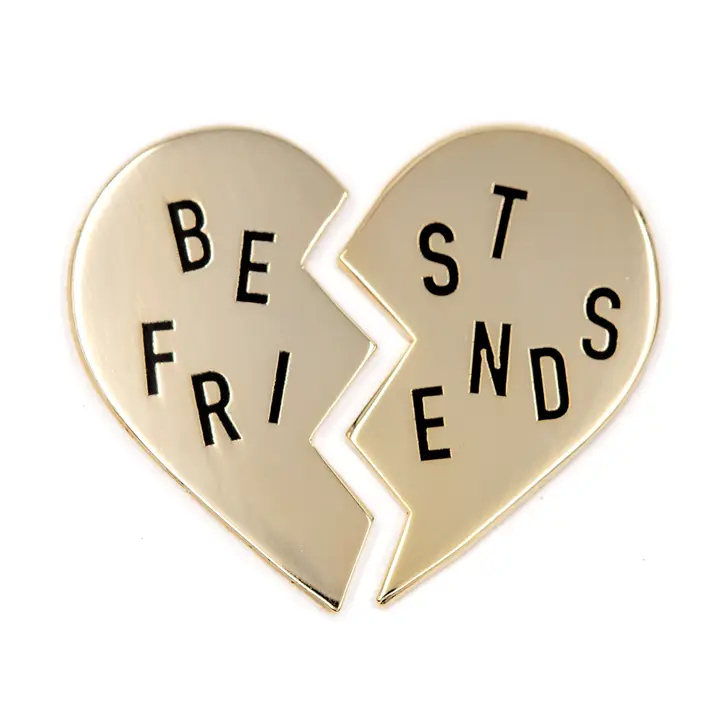 These Are Things Best Friends Enamel Pin Set of Two – Shopabernathys