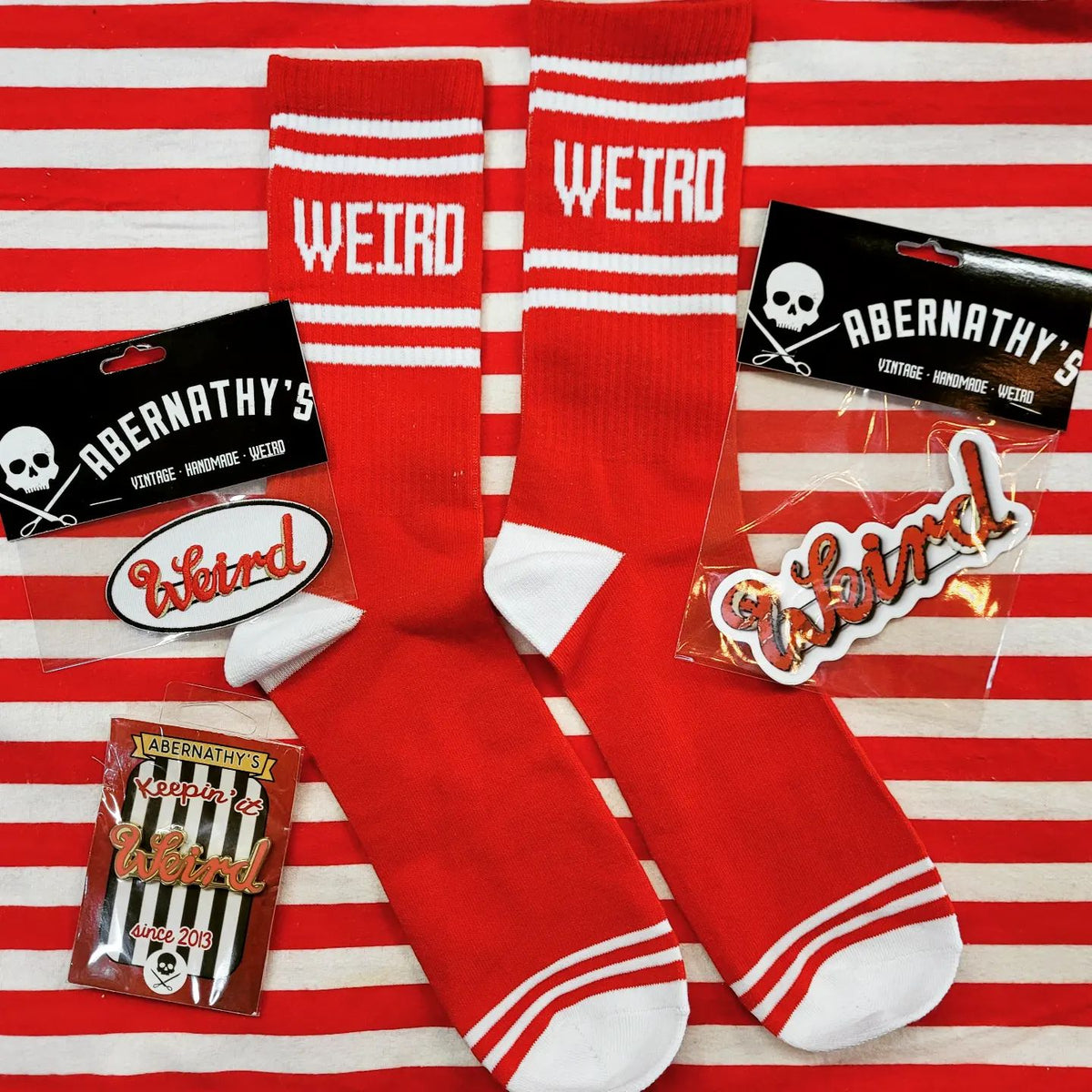 Abernathy's Weird Name Badge Patch – Shopabernathys